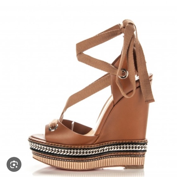 Christian Louboutin | Shoes | Christian Louboutin Tribuli Wedge | Poshmark